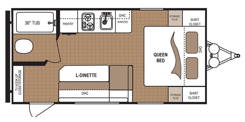 2017 Dutchmen Aspen Trail 1600RB specs and literature guide