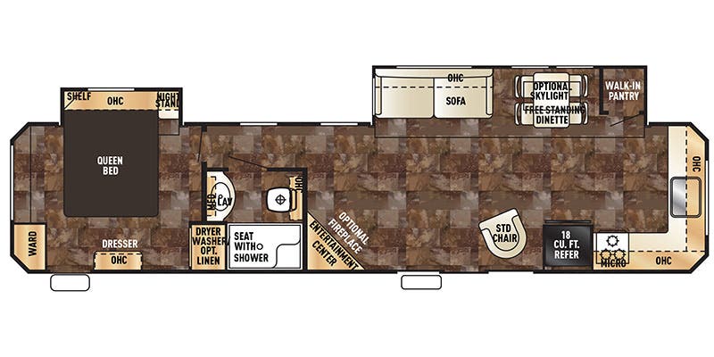 2016 Forest River Cherokee Destination T39FK specs and literature guide