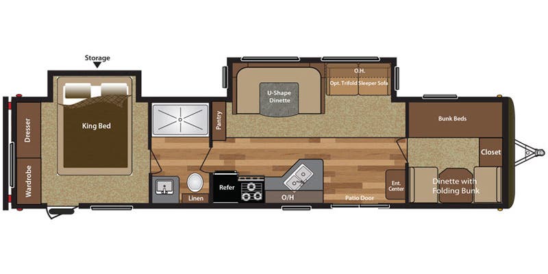2018 Keystone Hideout RV Specs Guide