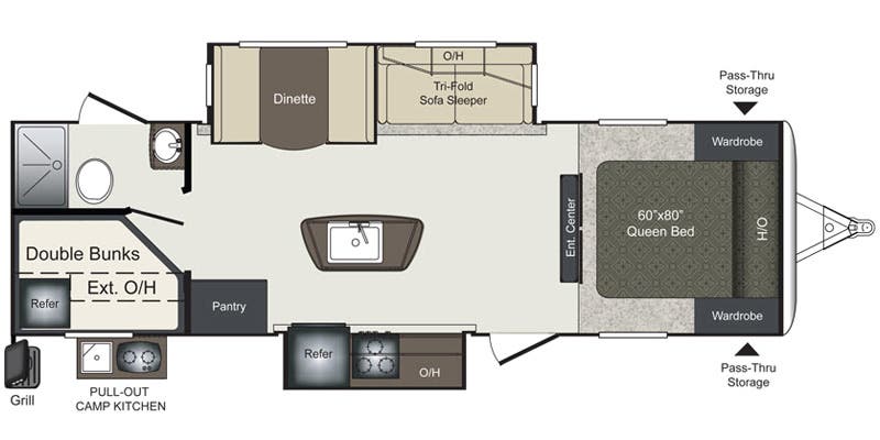 2016 Keystone Laredo 299BH specs and literature guide