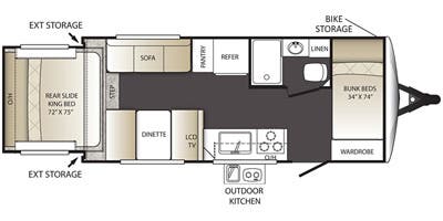 2016 Keystone Outback Terrain 210TRS specs and literature guide