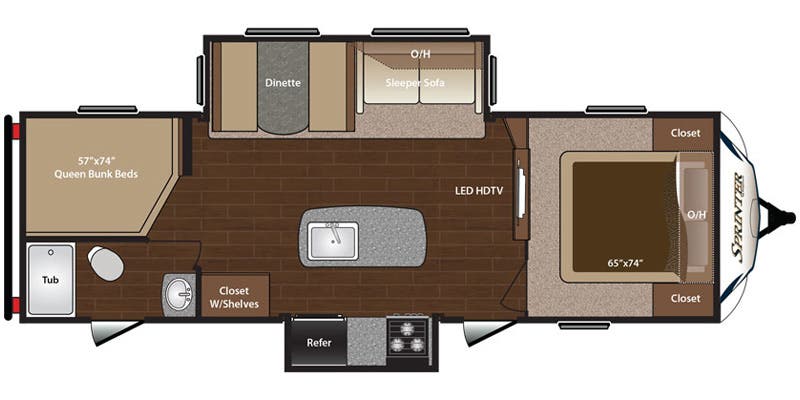 2016 Keystone Sprinter RV Specs Guide