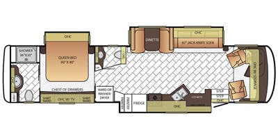 2016 Newmar Canyon Star 3755 specs and literature guide