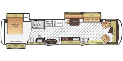 2016 Newmar Canyon Star 3911 specs and literature guide