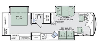 2016 Thor Motor Coach Tuscany XTE RV Specs Guide