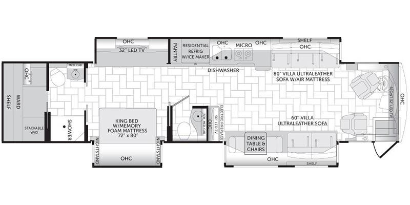 2018 American Coach American Revolution 42Q specs and literature guide