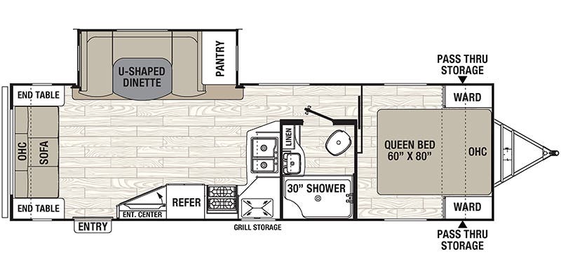 2018 Coachmen Freedom Express Deep Slide 279RLDS specs and literature guide