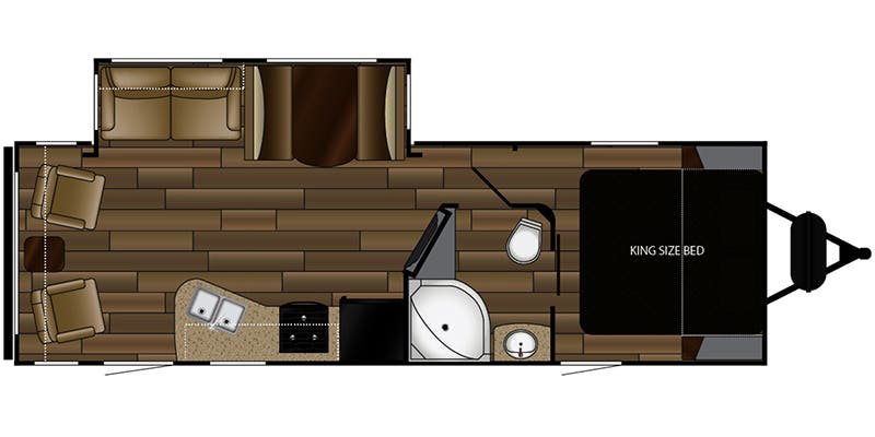 2017 Cruiser RV Radiance Ultra-Lite R-25RL Travel Trailer Specs