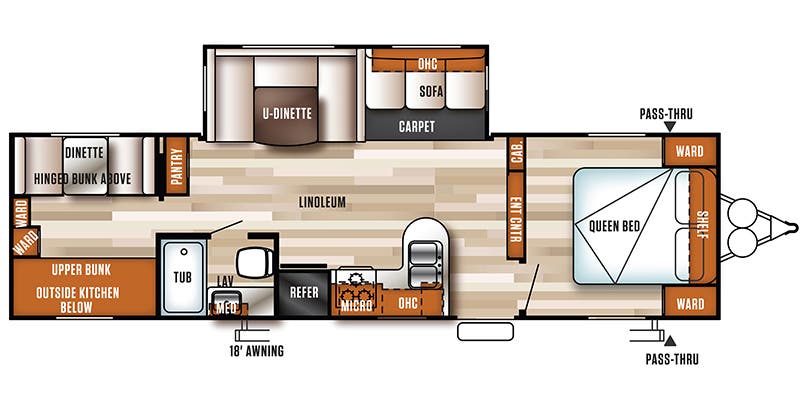 2017 Forest River Salem Specs & Floorplans