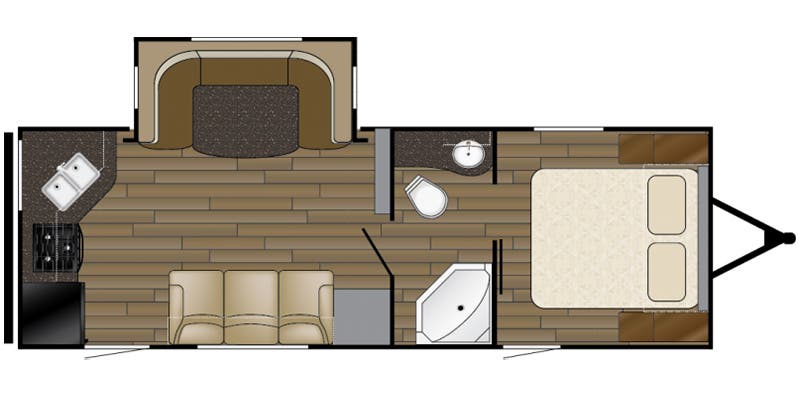 2017 Heartland Trail Runner TR 24 RK specs and literature guide