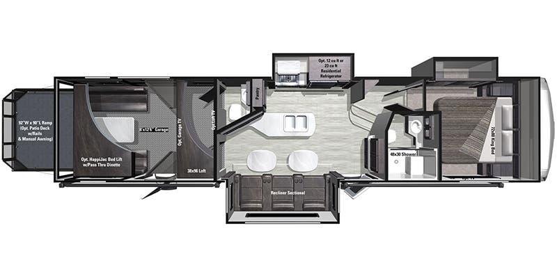 2017 Highland Ridge Highlander Specs & Floorplans