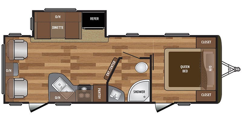 2018 Keystone Hideout RV Specs Guide
