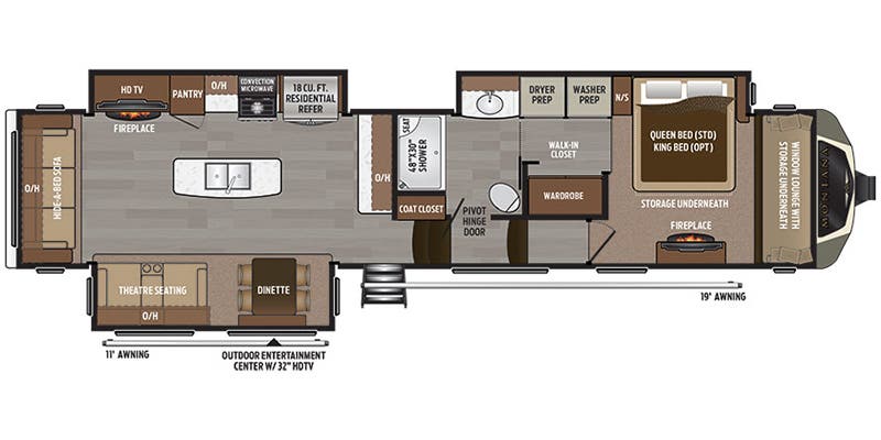 Keystone Montana Floor Plans 2017 | Floor Roma