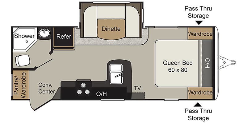 2017 Keystone Passport Ultra Lite Grand Touring RV Specs Guide
