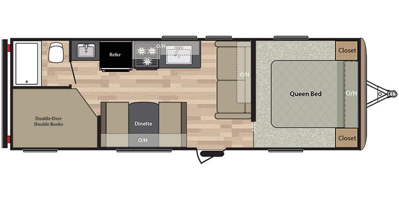 2017 Keystone Springdale East 260LE specs and literature guide