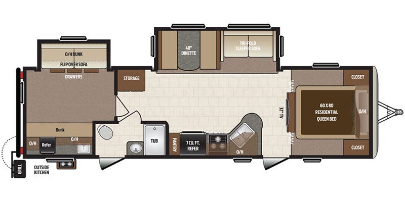 2017 Keystone Sprinter RV Specs Guide