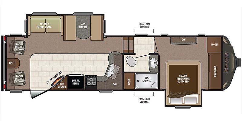 2018 Sprinter Travel Trailer Floor Plans | Viewfloor.co