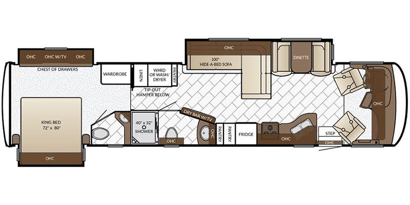 2017 Newmar Canyon Star 3902 specs and literature guide