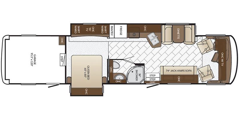 2017 Newmar Canyon Star RV Specs Guide