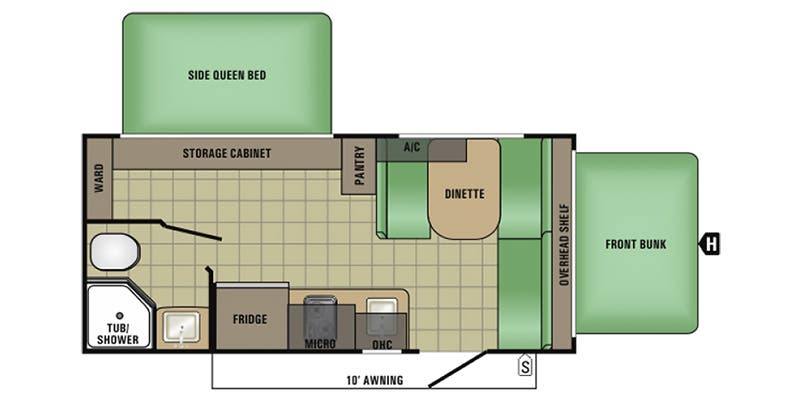 2017 Starcraft Launch Mini 17SB specs and literature guide