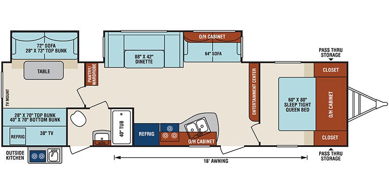 2017 Venture RV SportTrek ST322VBH specs and literature guide
