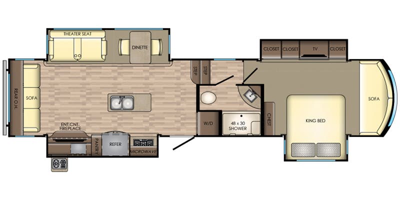 2018 CrossRoads Cameo CE3631RL specs and literature guide