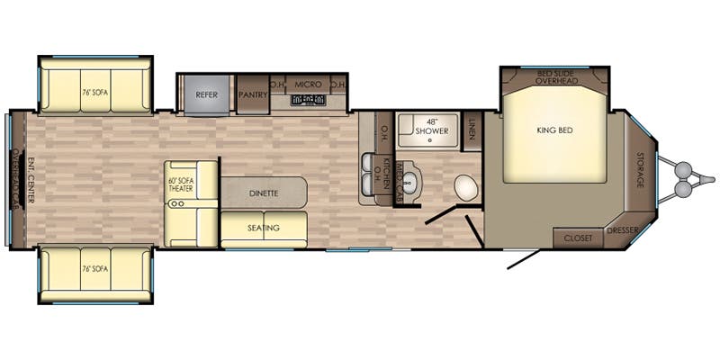 2018 CrossRoads Hampton HP373RDD specs and literature guide