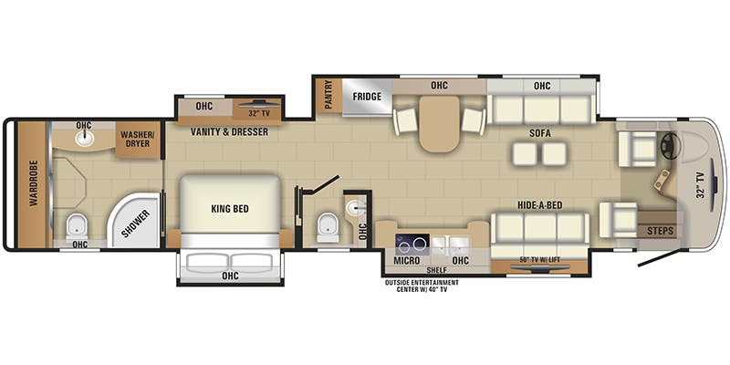 2018 Entegra Coach Anthem RV specs guide