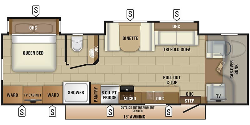 2019 Entegra Coach Esteem 29V specs and literature guide