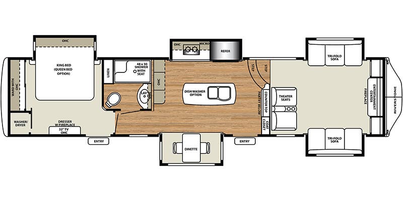 2019 Forest River RiverStone 39FL specs and literature guide