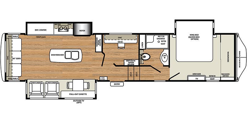 2018 Forest River RiverStone 39MO specs and literature guide