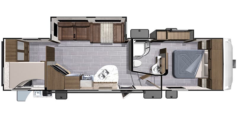 2018 Highland Ridge Mesa Ridge Lite MF2950BH specs and literature guide