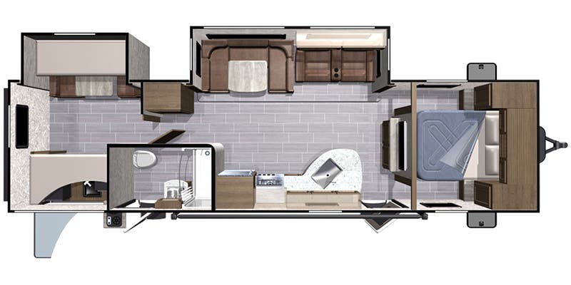 2018 Highland Ridge Open Range Light LT311BHS specs and literature guide