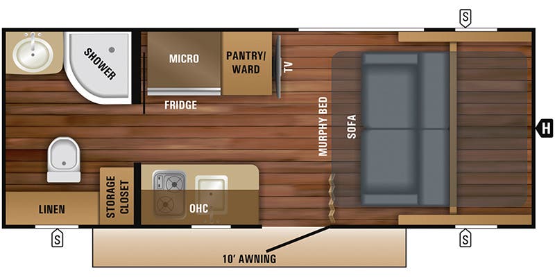 2018 Jayco Hummingbird Specs & Floorplans