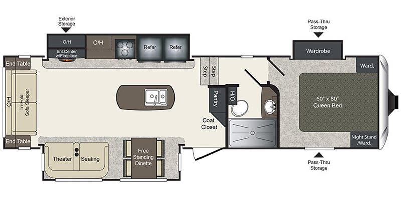 2018 Keystone Laredo Super-Lite 290SRL specs and literature guide