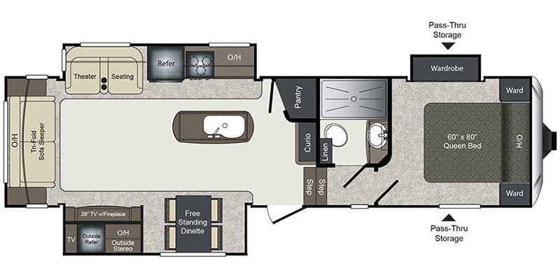 2018 Keystone Laredo Super-Lite 298SRL specs and literature guide