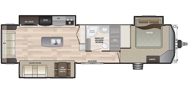 2018 Keystone Retreat 39FLFT specs and literature guide