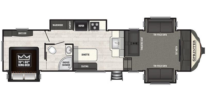 2018 Keystone Sprinter Limited RV Specs Guide