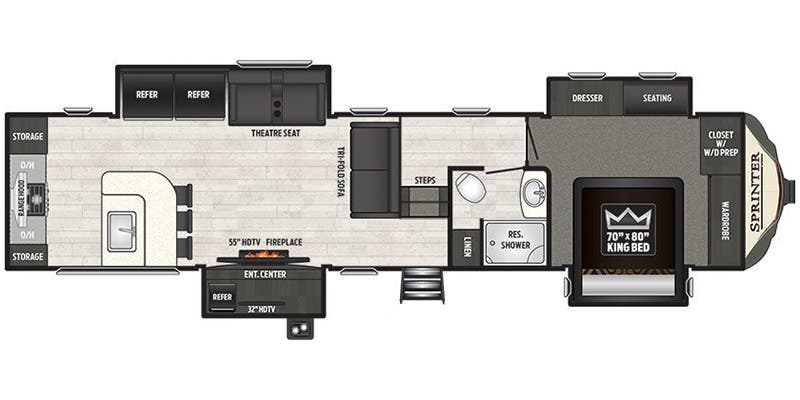 2018 Sprinter Travel Trailer Floor Plans | Viewfloor.co