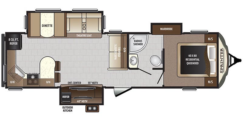 Sprinter Travel Trailer Floor Plans | Floor Roma