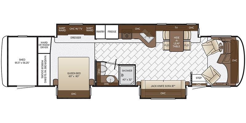 2018 Newmar Canyon Star 3923 specs and literature guide