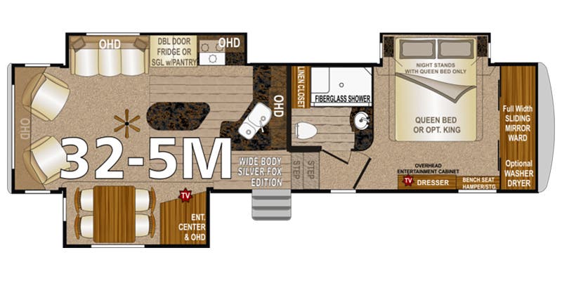 2018 Northwood Arctic Fox 32-5M specs and literature guide