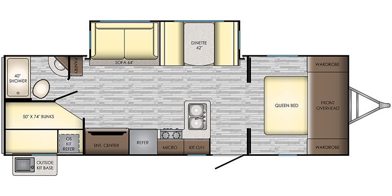 Sunset Trail Travel Trailer Floor Plans | Floor Roma
