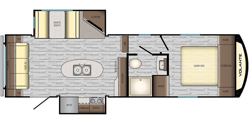2019 CrossRoads Volante RV Specs Guide