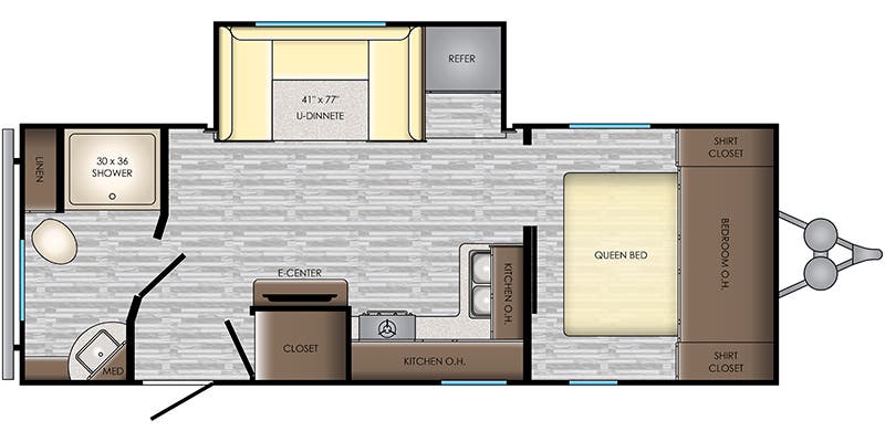 2020 CrossRoads Zinger Lite ZR229RB specs and literature guide
