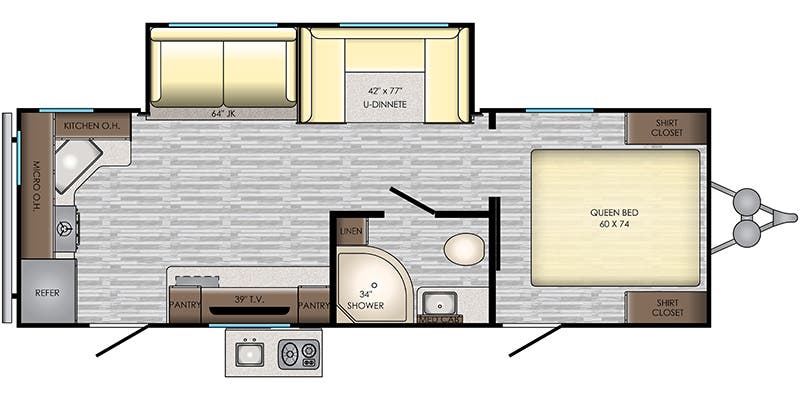 2020 CrossRoads Zinger Lite ZR249RK specs and literature guide