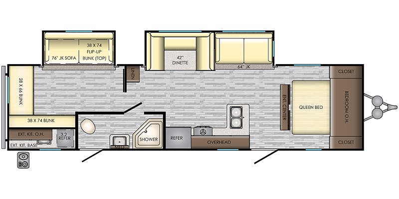 2019 CrossRoads Zinger RV Specs Guide