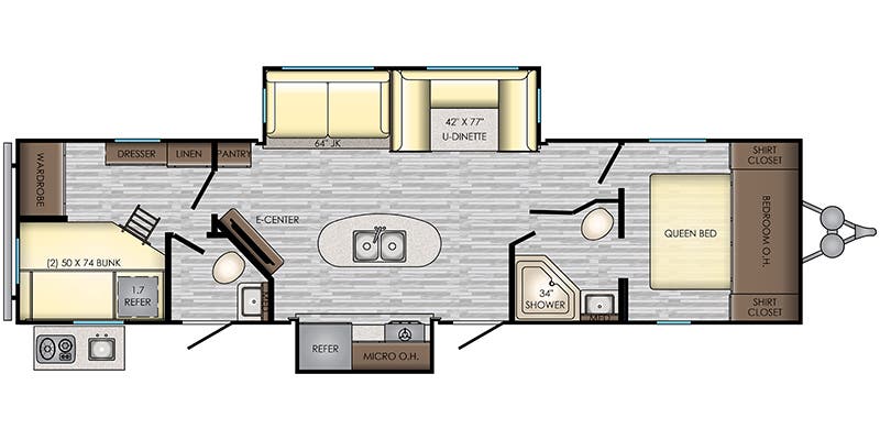 Crossroads Travel Trailer Floor Plans | Viewfloor.co