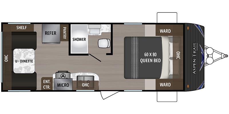 2019 Dutchmen Aspen Trail 2050QBWE specs and literature guide