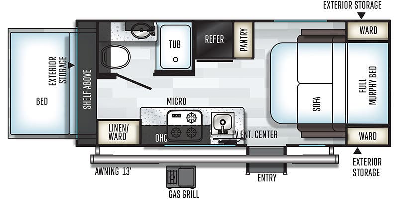 2019 Forest River Flagstaff E-Pro RV Specs Guide
